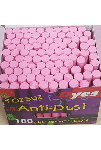 Dyes 100'LÜ Pembe Tebeşir Dyes 100'LÜ Pembe Tebeşir