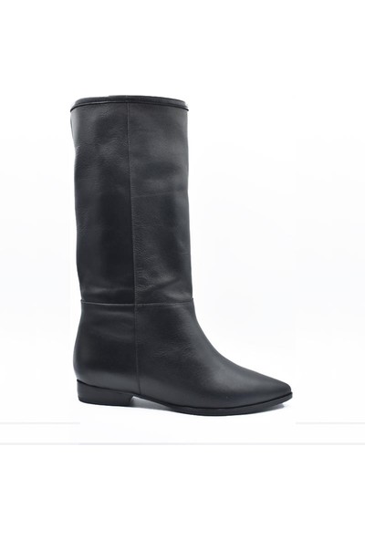H&K Glow Deri Kadın Çizme