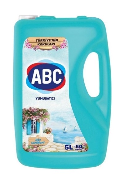 Abc Çamaşır Yumuşatıcı Ege Sahilleri 5 lt x 4