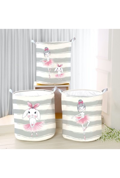 İnstababyrooms Çocuk Odası Dijital Baskılı Çok Amaçlı 3'lü Sepet Model 0002 İnstababyrooms Çocuk Odası Dijital Baskılı Çok Amaçlı 3'lü Sepet Model 0002