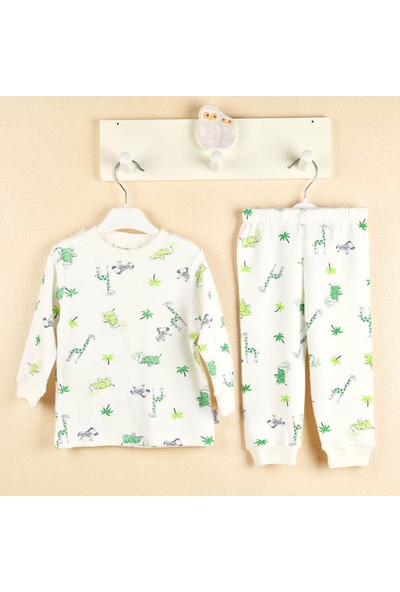 Rany Baby Kids Pijama Takımı Safari Pembe