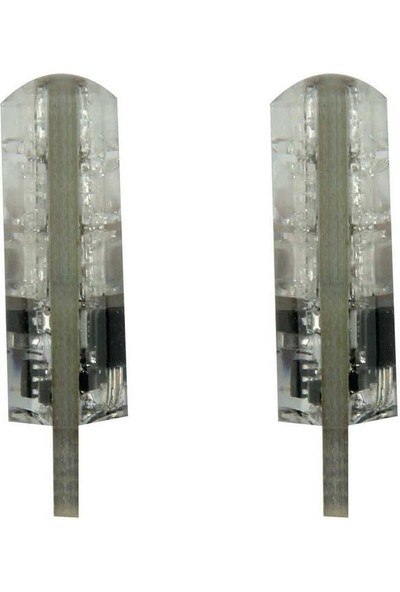 Balp Dipsiz Led T10 Çok Güçlü Kırmızı 2'li