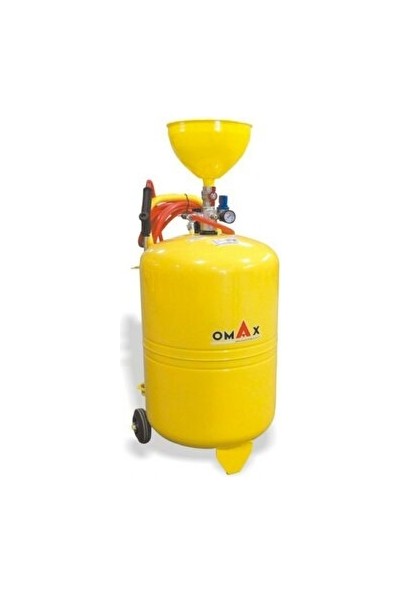 Omax KS-100 100 Lt. Köpük Sıvı Püskürtme Tankı 8 Metre Hortumlu Tabancalı
