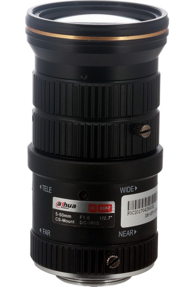 Dahua PFL0550-E6D 6 Megapixel 5-50MM Lens Dahua PFL0550-E6D 6 Megapixel 5-50MM Lens