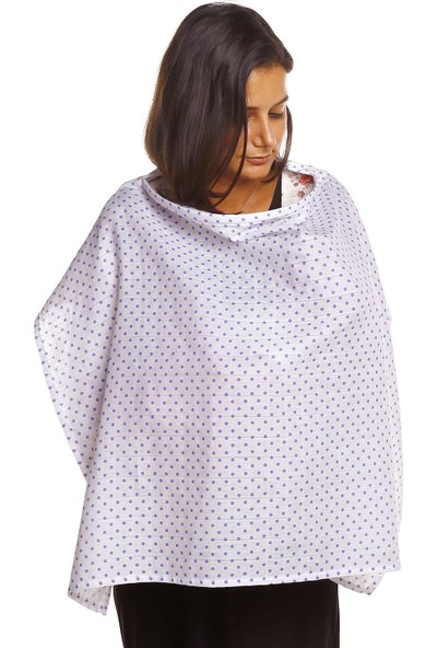 Baby Plus Müslin Emzirme Önlüğü Puantiye