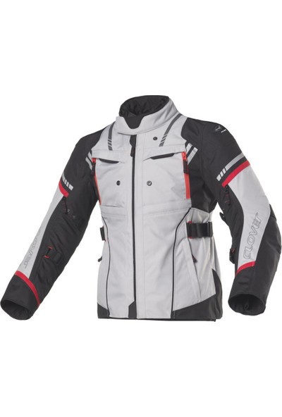 Clover Hyperblade Wp Korumalı Motosiklet Ceketi (Gri) Clover Hyperblade Wp Korumalı Motosiklet Ceketi (Gri)