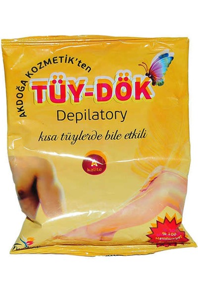 Tüy-Dök Tüy Dökücü Toz Hamam Otu Bay Bayan TKRIB.170-200 gr x 20 Paket