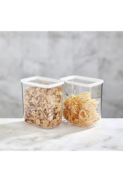 Zuzu Made Vakumlu Kapak Dikdörtgen Saklama Kabı 2 x 2200 ml Zuzu Made Vakumlu Kapak Dikdörtgen Saklama Kabı 2 x 2200 ml
