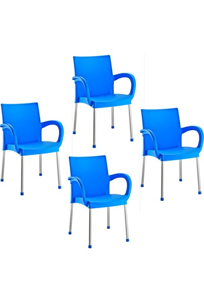 Holiday Sümela 4'lü Bahçe Koltuğu | Mavi