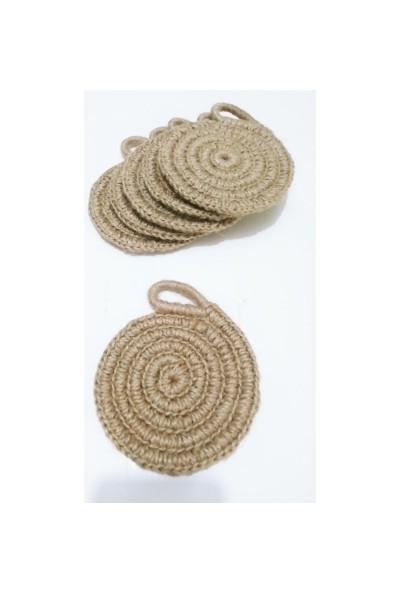 Serra Design Hasır Bardak Altlığı 6'lı Set Serra Design Hasır Bardak Altlığı 6'lı Set