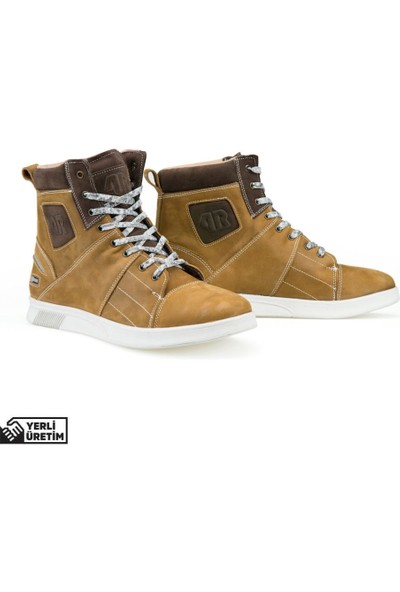 4riders Bull Motosiklet Botu (Taba Beyaz) 4riders Bull Motosiklet Botu (Taba Beyaz)