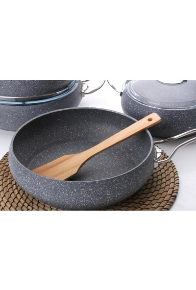 Göksan Mutfak Tombik Tencere ve Tava Seti Göksan Mutfak Tombik Tencere ve Tava Seti