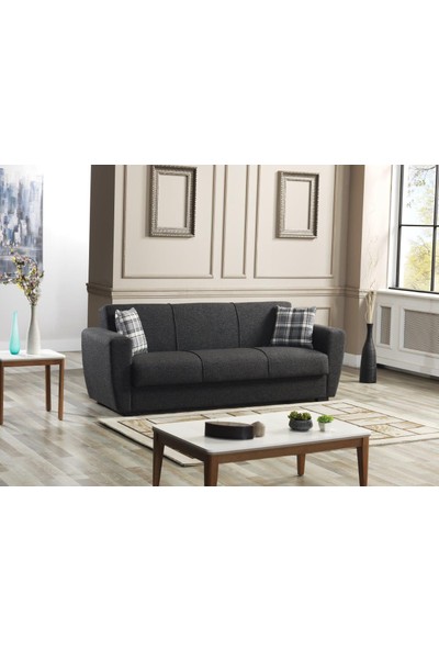 İpek Mobilya Dolce Üçlü Kanepe ( Koyu Gri ) İpek Mobilya Dolce Üçlü Kanepe ( Koyu Gri )