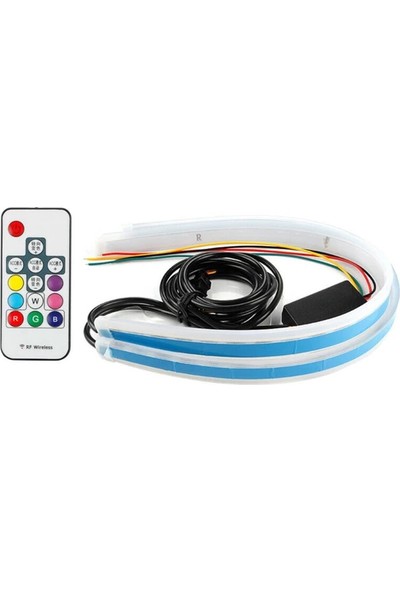 Yavaş Oto Bagaj ve Far Kayar LED Rgb Uzaktan Kumandalı Set 2'li Yavaş Oto Bagaj ve Far Kayar LED Rgb Uzaktan Kumandalı Set 2'li