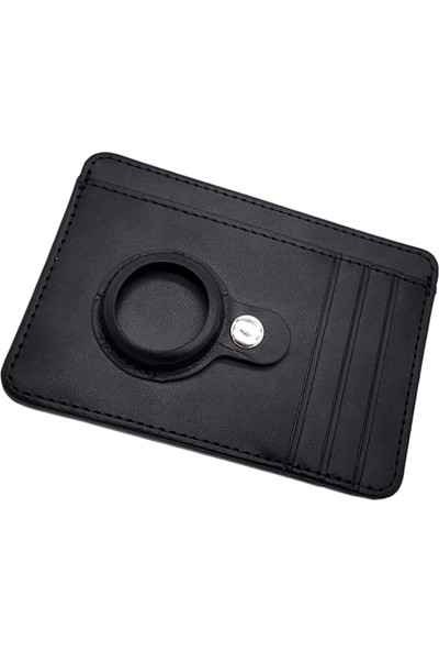 Prettyia Airtag Ince Anti-Kayıp Nakit Para Cep Için Deri Cüzdan Tutucu Siyah Düz (Yurt Dışından) Prettyia Airtag Ince Anti-Kayıp Nakit Para Cep Için Deri Cüzdan Tutucu Siyah Düz (Yurt Dışından)