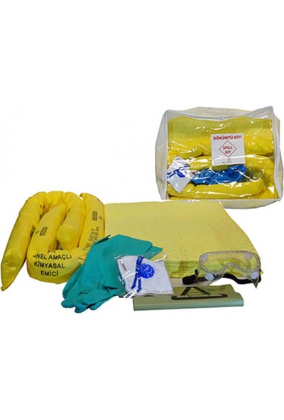 Tbw Kimyasal Emici Taşınabilir Döküntü Kit 20 Lt