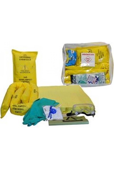 Tbw Kimyasal Emici Taşınabilir Döküntü Kit 30 Lt