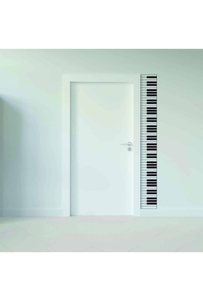 GK Evim Kapı Yanı Piyano Duvar Sticker