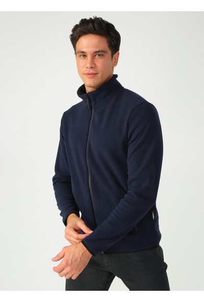 National Geographic Lacivert Erkek Polar Sweatshirt