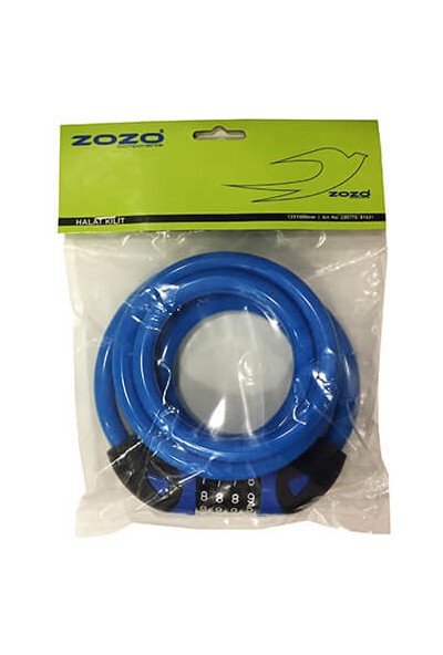 Zozo Halat Kilit Şifreli 12X1800MM