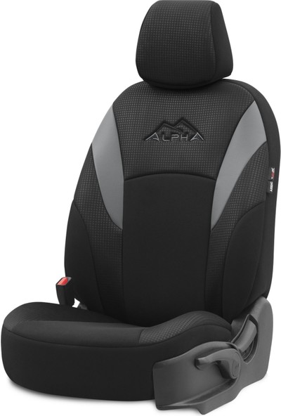 Otom Alpha Design Airbag Dikişli Özel Tasarım Oto Koltuk Kılıfı Tam Set Otom Alpha Design Airbag Dikişli Özel Tasarım Oto Koltuk Kılıfı Tam Set