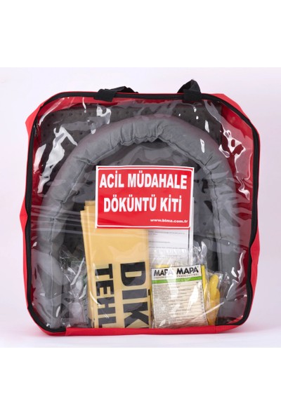 Spongy Acil Durum Kimyasal Emici Döküntü Kiti Spongy Acil Durum Kimyasal Emici Döküntü Kiti