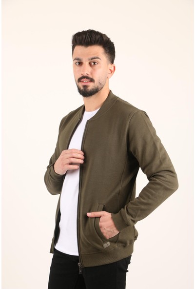 Nefise Fbı Erkek Fermuarlı Sweat Mont 5371