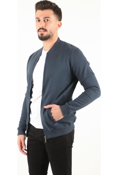 Nefise Fbı Erkek Fermuarlı Sweat Mont 5371