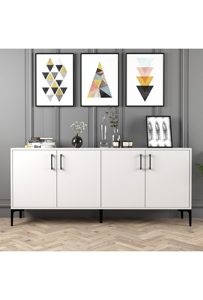 Variant Mobilya Variant Kiev Konsol - Beyaz Beyaz Variant Mobilya Variant Kiev Konsol - Beyaz Beyaz