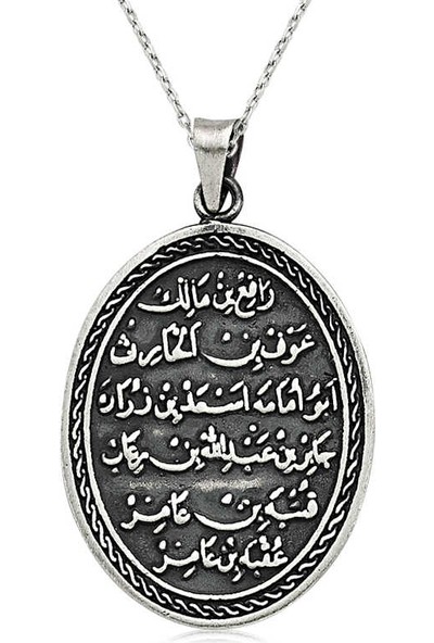 Silver Gümüş Duası Oval Kolye Silver Gümüş Duası Oval Kolye