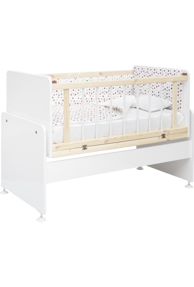 Exorbaby EX-420 60X120CM Sallanır Ahşap Anne Yanı Bebek Beşiği Exorbaby EX-420 60X120CM Sallanır Ahşap Anne Yanı Bebek Beşiği
