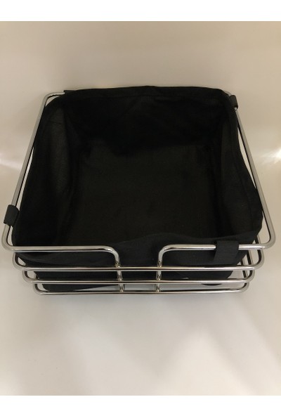 Demir Avm İzmir Şık Metal Şeritli Kumaş Kare Ekmeklik Demir Avm İzmir Şık Metal Şeritli Kumaş Kare Ekmeklik