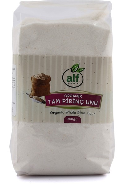 Alf Organik Pirinç Unu 500 gr
