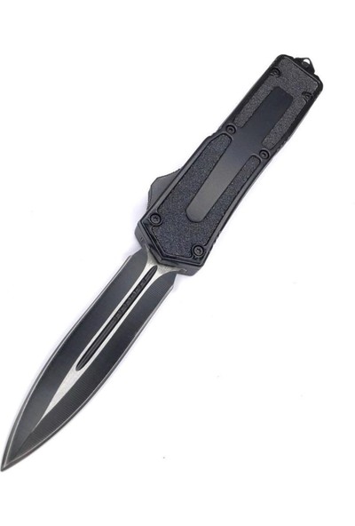 Mıcrotech Siyah Içten Çıkmalı Kamp Çakı