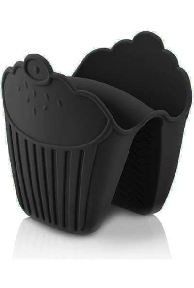 Zuzu Made Silikon Fırın Eldiveni Siyah