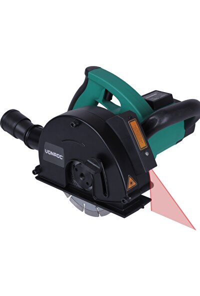 Vonroc Duvar Frezesi Kanal Frezesi + Lazer 1700W Ø150 mm – Dahil. 2 Elmas Disk ve Vakum Adaptörü Vonroc Duvar Frezesi Kanal Frezesi + Lazer 1700W Ø150 mm – Dahil. 2 Elmas Disk ve Vakum Adaptörü