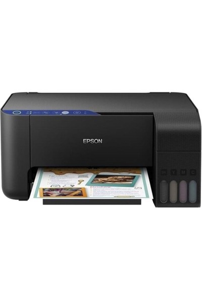 Epson L3151 Wi-Fi + Tarayıcı + Fotokopi + Renkli Çok Fonksiyonlu Mürekkep Püskürtmeli Yazıcı Epson L3151 Wi-Fi + Tarayıcı + Fotokopi + Renkli Çok Fonksiyonlu Mürekkep Püskürtmeli Yazıcı