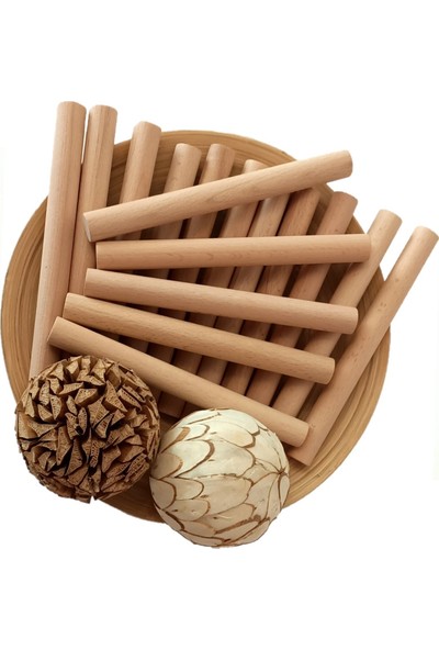 Treydap Toptan 15 Çift Ritim Çubuk Seti -30 Adet Ritim Çubuğu Ritm Çubuk