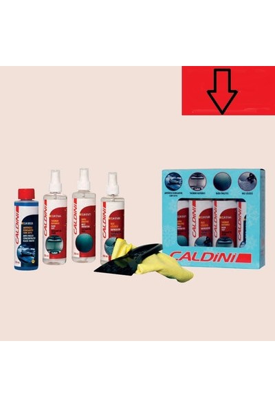 Caldini Kış Bakım Seti 4'lü