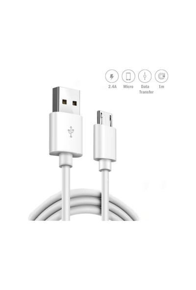 Hiqonic Mikro USB Hızlı Şarj Kablosu 2.4A 1mt. Micro Şarz Veri Transfer Aleti Hiqonic Mikro USB Hızlı Şarj Kablosu 2.4A 1mt. Micro Şarz Veri Transfer Aleti