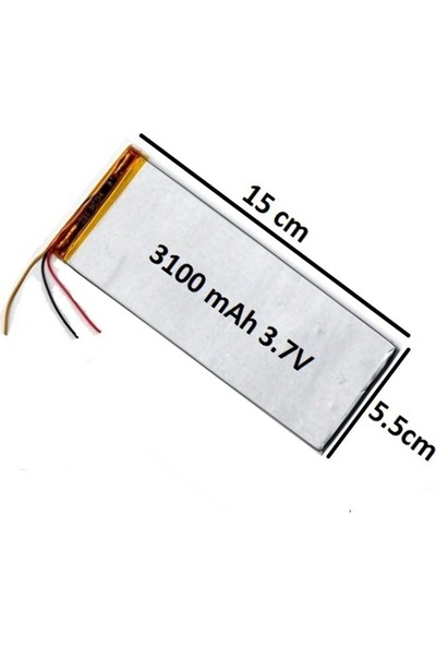 Afila Hometech 3.7V 3100MAH Tablet Bataryası - Pil Afila Hometech 3.7V 3100MAH Tablet Bataryası - Pil