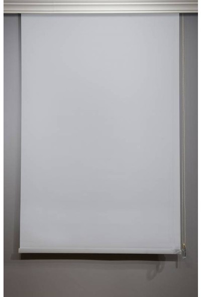 Online Perdeci Mat Polyester Ekru Stor Perde O-P