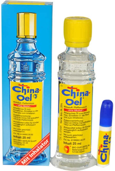 Çin Yağı 25ML Çin Yağı 25ML