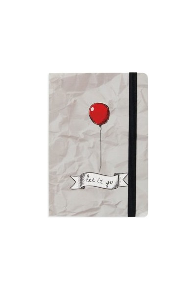 Legami Çizgili Defter Let It Go Medium Kalın Kapak