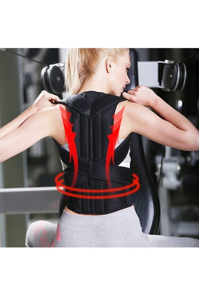 Boyd Çift Balenli Sırt Korsesi Dik Durmaya Yardımcı Destek Korse