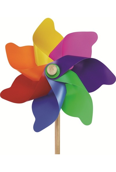 Kardeşler Oyuncak Kardeşler Rüzgar Gülü Gökkuşağı 14 cm