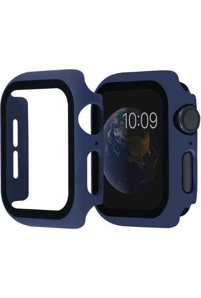 Fibaks Apple Watch 7 41MM Uyumlu Kılıf Kasa ve Ekran Koruyucu 360 Tam Koruma Fibaks Apple Watch 7 41MM Uyumlu Kılıf Kasa ve Ekran Koruyucu 360 Tam Koruma