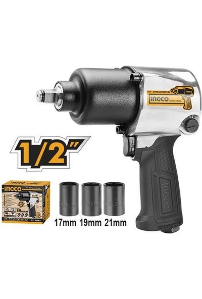 Ingco Endüstriyel Havalı Somun Sıkma 1/2
