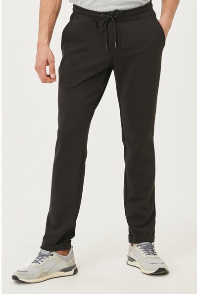 AC&Co / Altınyıldız Classics Slim Fit Dar Kesim Beli Bağlamalı Yan Cep Pantolon
