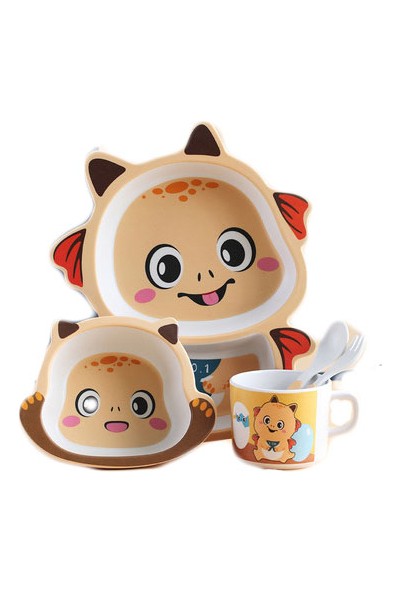 Dianshang Bebek Yemek Tabağı Seti (Yurtdışından) (Yurt Dışından)